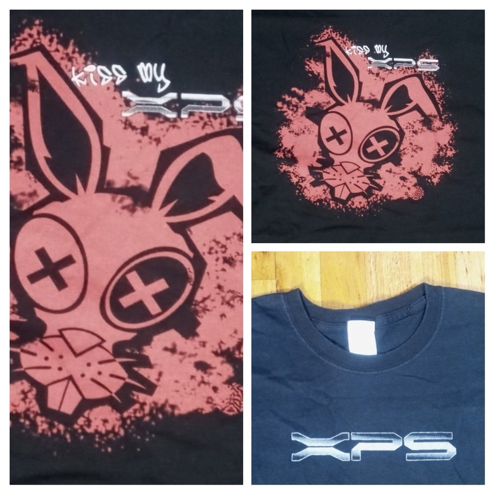 Dell Computer Xps Psycho Bunny Rabbit T Shirt - Gem